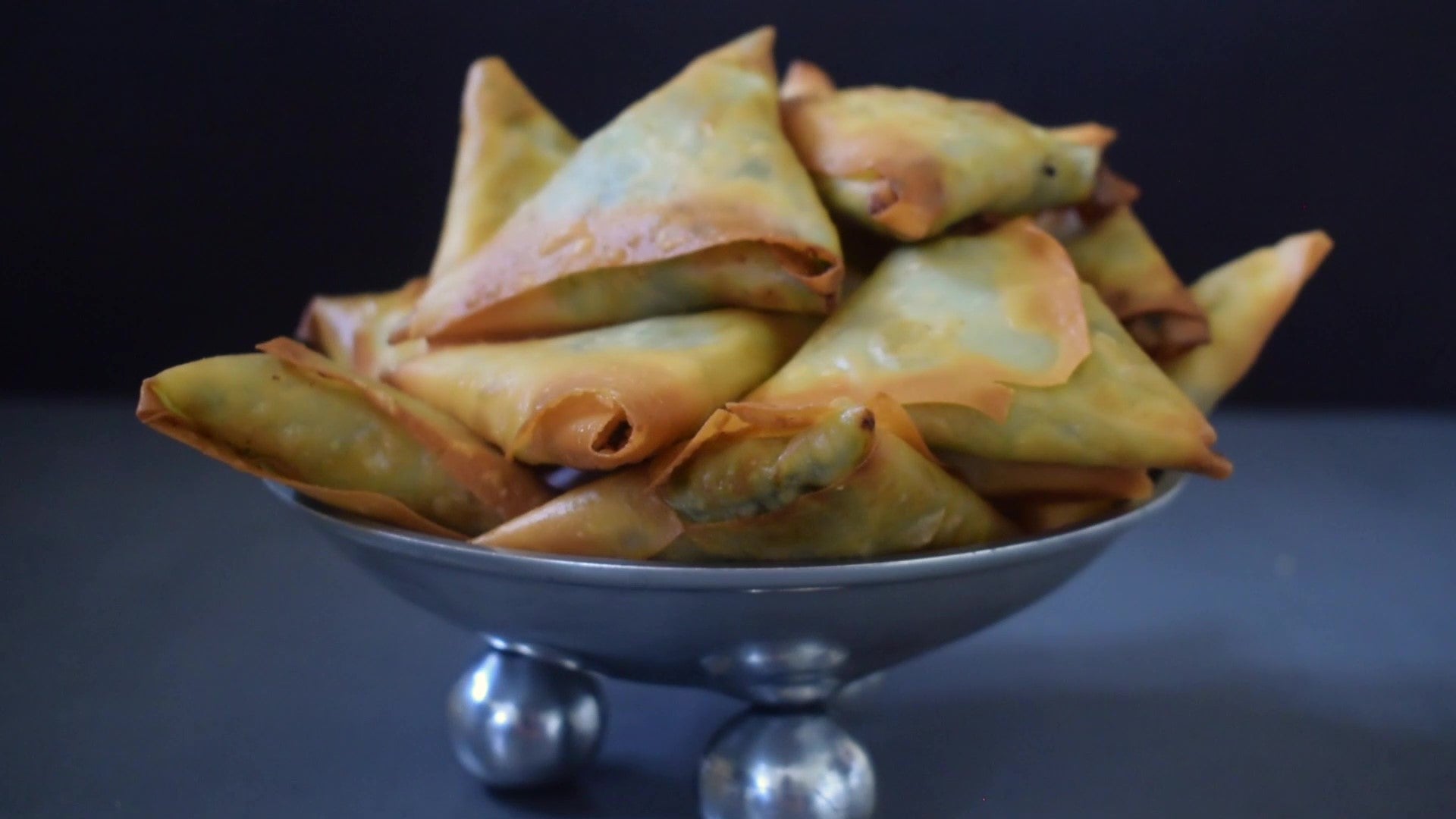 Cooking with RRO - Mini Spinach and Cheese Samosa